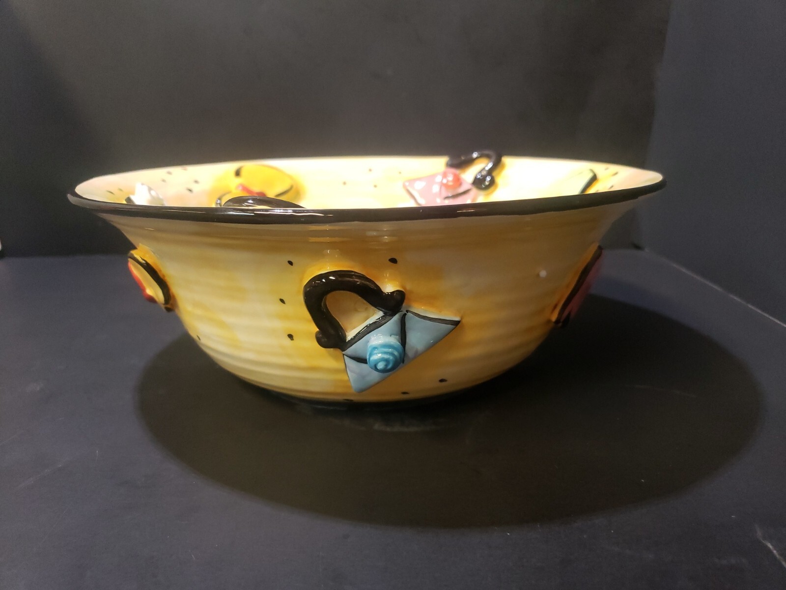 Quite Contrary Designed by Mary Rose Young Ceramic Bowl with Purses and ...