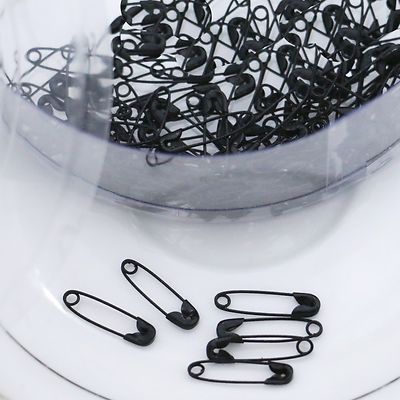 Safety Pins Black painted #00 3/4" 1440 PCs per bag great for hand tag ...