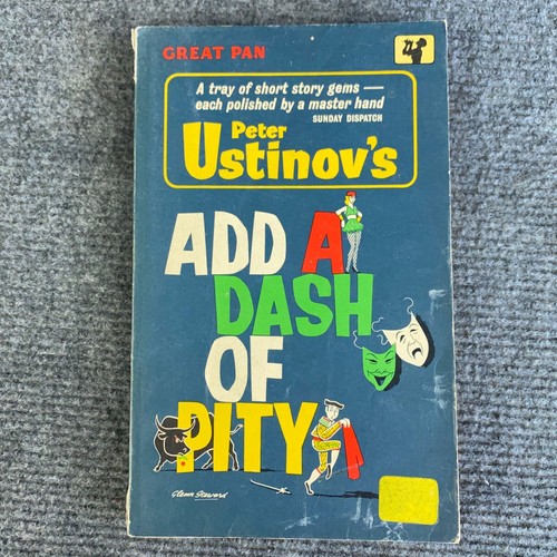 Add A Dash of Pity Short Stories by Peter Ustinov 1964 5th PAN Printing ...