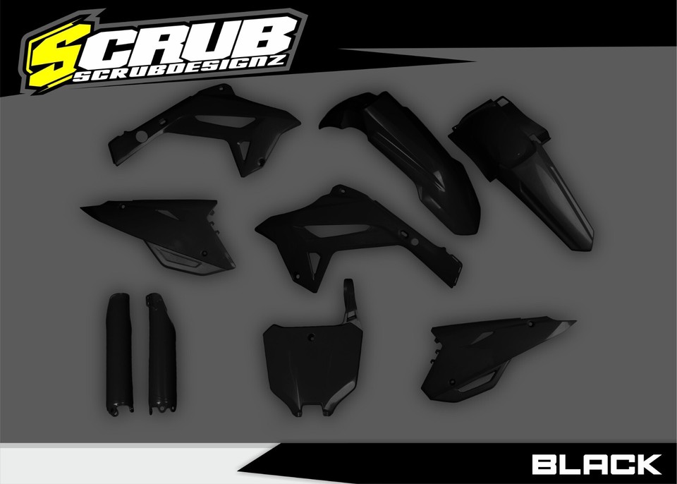 Honda 2000-2001 CR125R CR250R | New Polisport CR Restyle Plastic kit ...