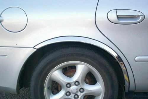 For Cadillac CTS 2008-2014 QMI Polished Fender Trim Stainless Molding ...