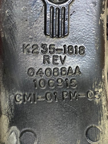 Kenworth OEM Cab Suspension Mount, Bracket K235-1818 Front | K235-1818 ...