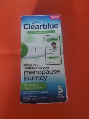 Clearbluee Menopause Stage Indicator 5 Test Sticks Test Exp 02/2026 | eBay