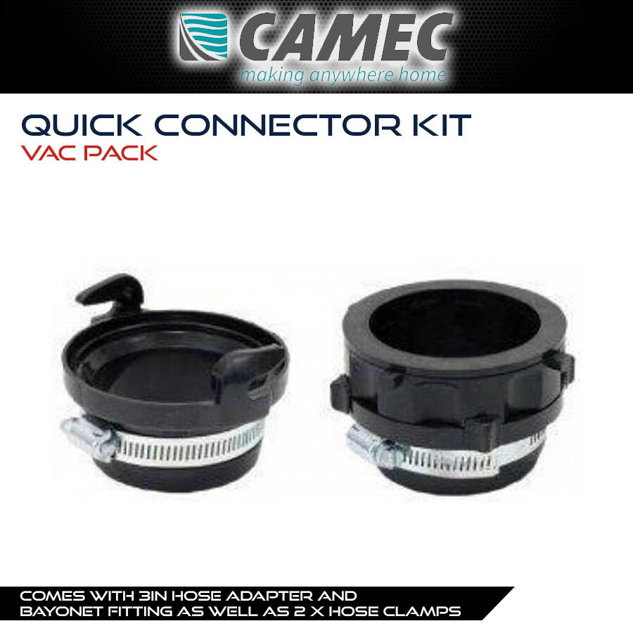 Camec Quick Connector Kit Vac Pack Caravan Camper Trailer Motorhome RV ...