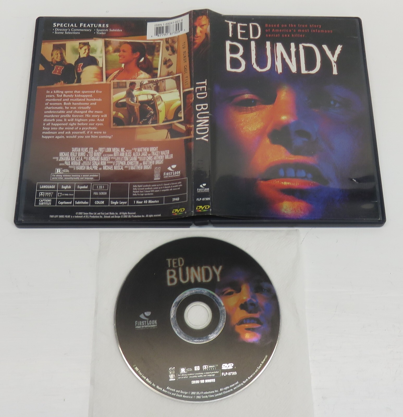 Ted Bundy - DVD Movie - Serial Killers Horror Movie 687797873095| eBay