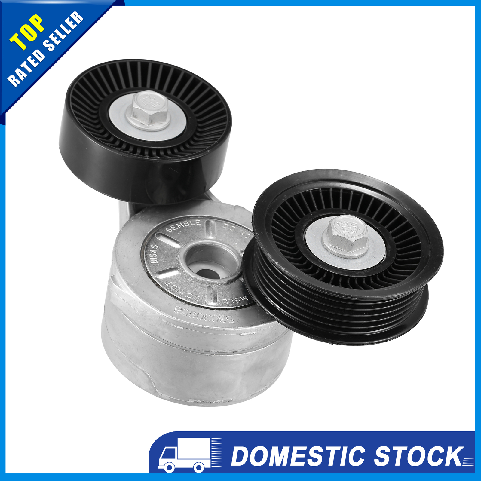Pack of 1 for Dodge for Jeep Auto Belt Tensioner Pulley W/76mm Dia ...