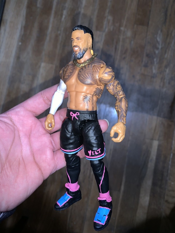 Custom WWE Ultimate Edition Jey Uso Figure YEET | eBay