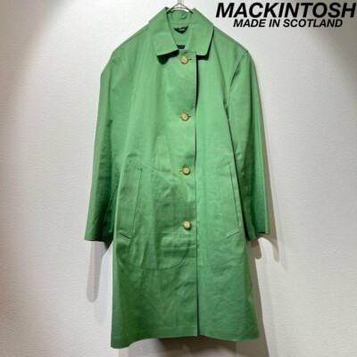 Mackintosh of Scotland Raincoat Bonded Cotton Waterproof Coat GENUINE ...