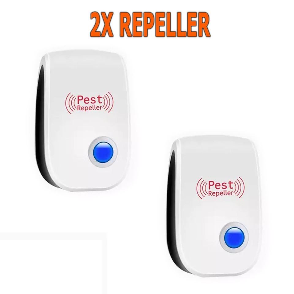 Ultrasonic Pest Insect Rodent Repeller Electronic Plug-In Mice Rat ...