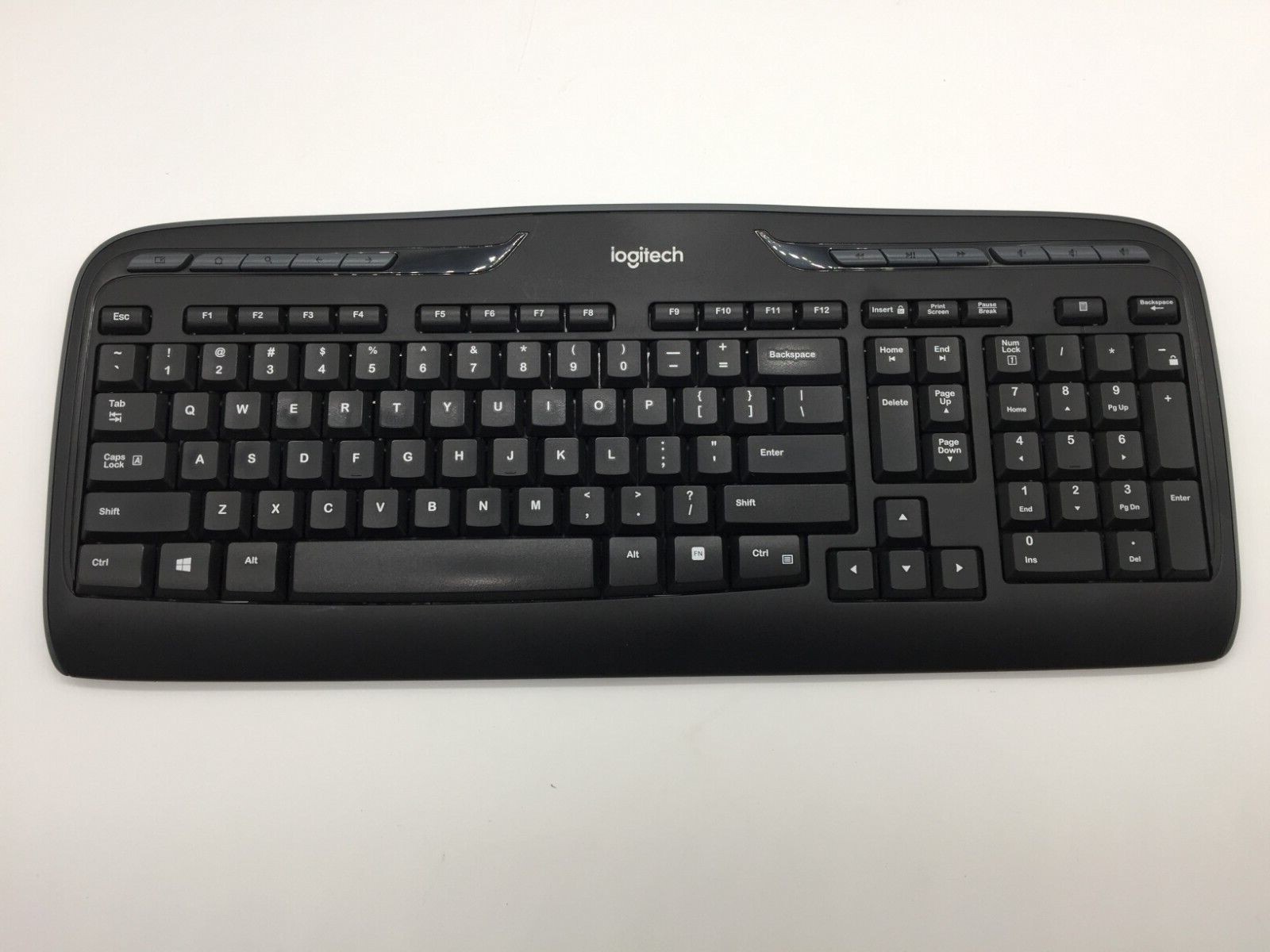 Logitech Wireless Black Keyboard Only No Receiver Y-R0067 FREE S/H | eBay