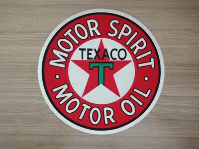 Big Patch TEXACO MOTOR OIL MOTOR SPIRIT Embroidered Patch/Sew-on Jacket ...