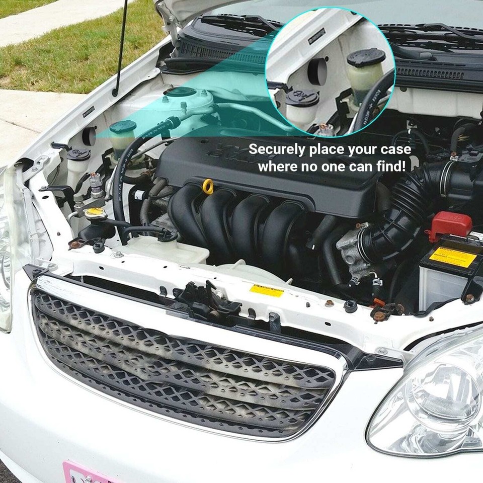 Airtag GPS Tracker Case for Vehicles for Apple Air Tag Car Hidden Case ...