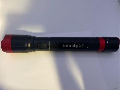 Infinity X1 5000 Lumens Flashlight Rechargeable Dual Power Twist Focus ...