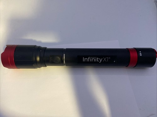 Infinity X1 5000 Lumens Flashlight Rechargeable Dual Power Twist Focus ...