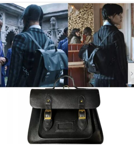 Addams Family⭐Wednesday Backpack School Bag Messenger Bag Folder Bag ...