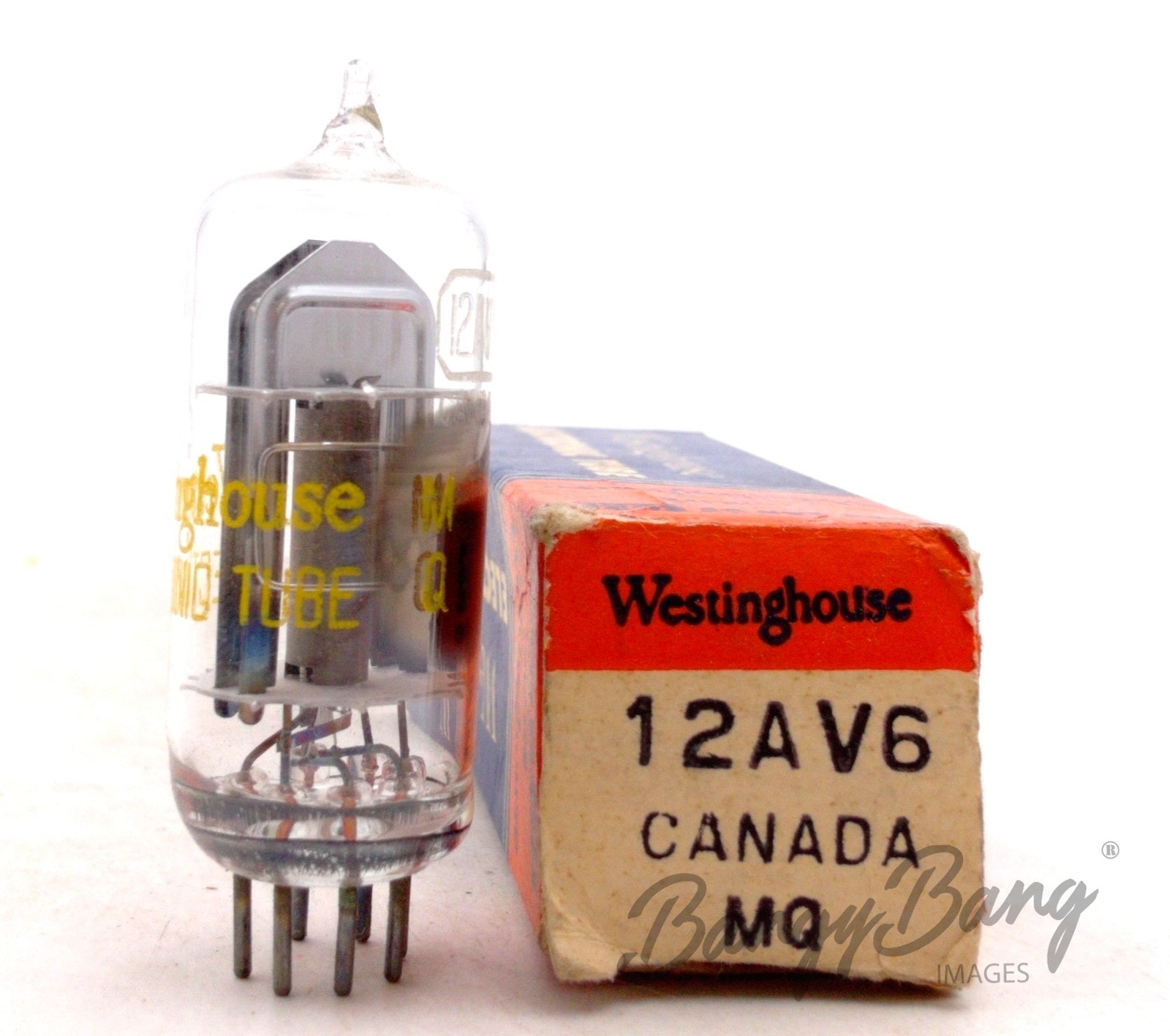 Westinghouse 12AV6/HBC91 Detector AVC Rectifier Audio Vacuum Tube Valve ...