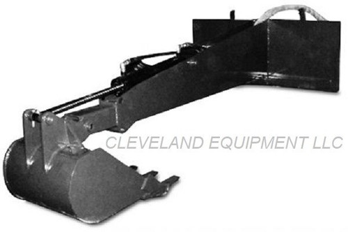 NEW CID STIFF ARM BACKHOE ATTACHMENT Bobcat Kubota Skid Steer Loader ...