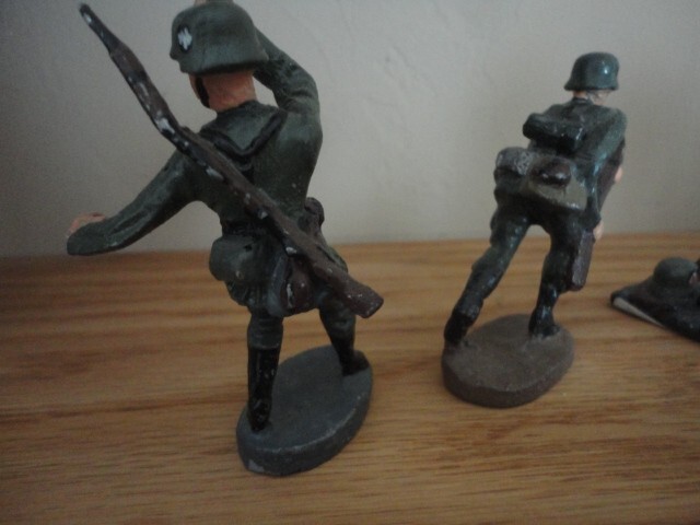 SIX METAL WW2 GERMAN SOLDIERS, | eBay