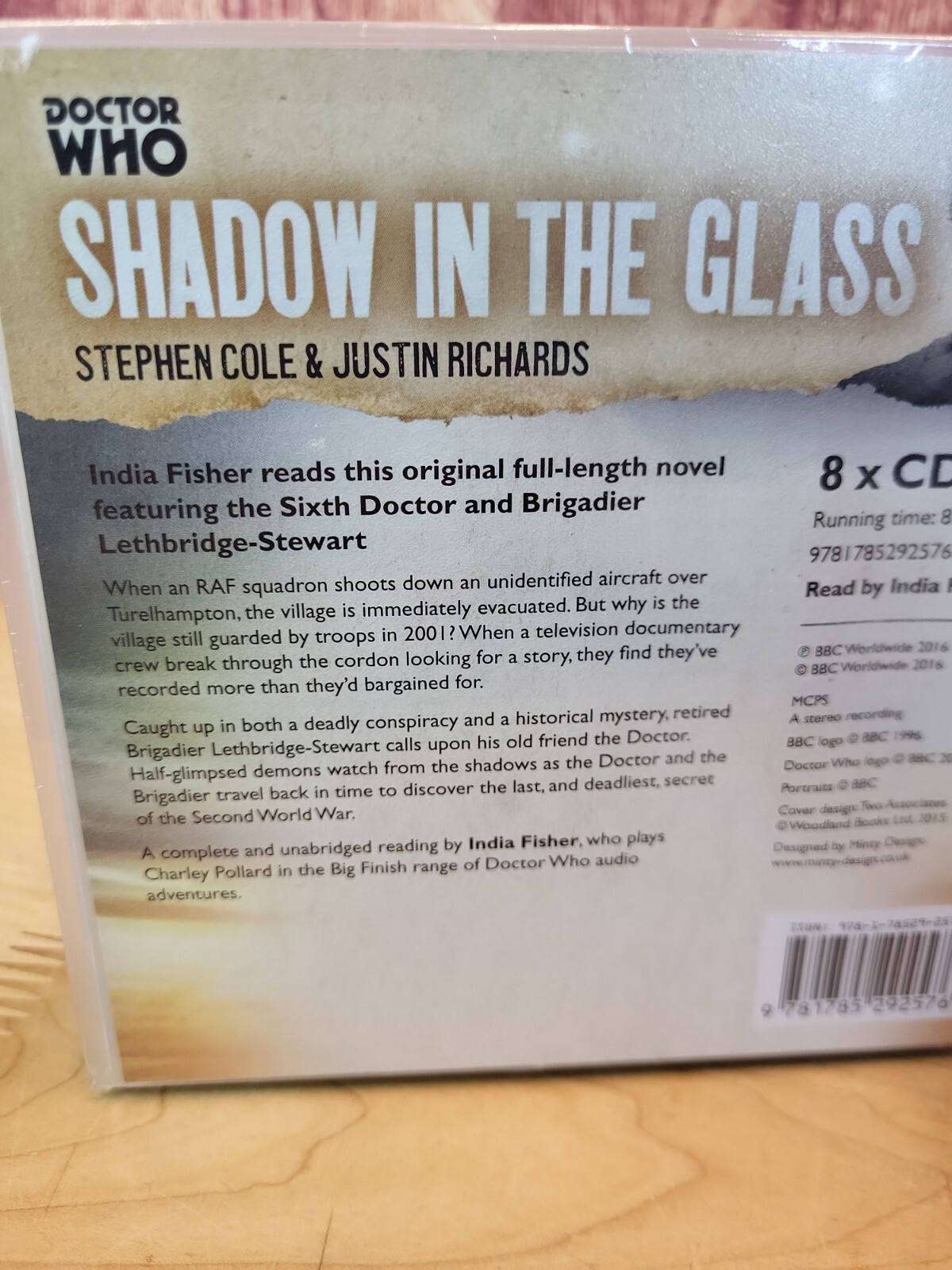 Doctor Who: Shadow in the Glass: A 6th Doctor novel by Richards, Justin ...