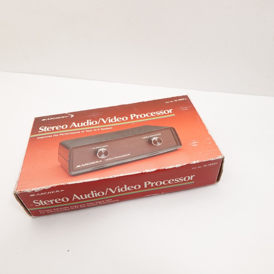 Vintage Archer Stereo / Audio Video Processor / 15-1955a / Excellent | eBay