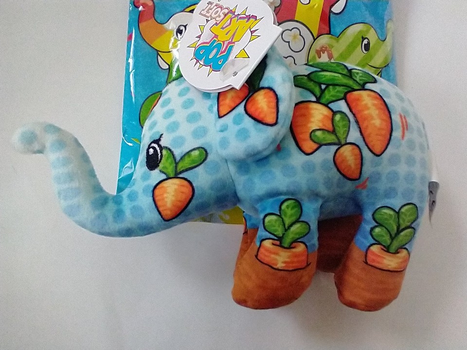 Cepia - Pop Art Soft - 4" Plush Mini Elephants - 2022/2023 - Multiple ...