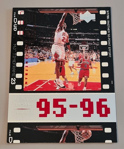 MICHAEL JORDAN # 98 MJ TIMEFRAME 1998 Upper Deck EN Near Mint to Mint ...