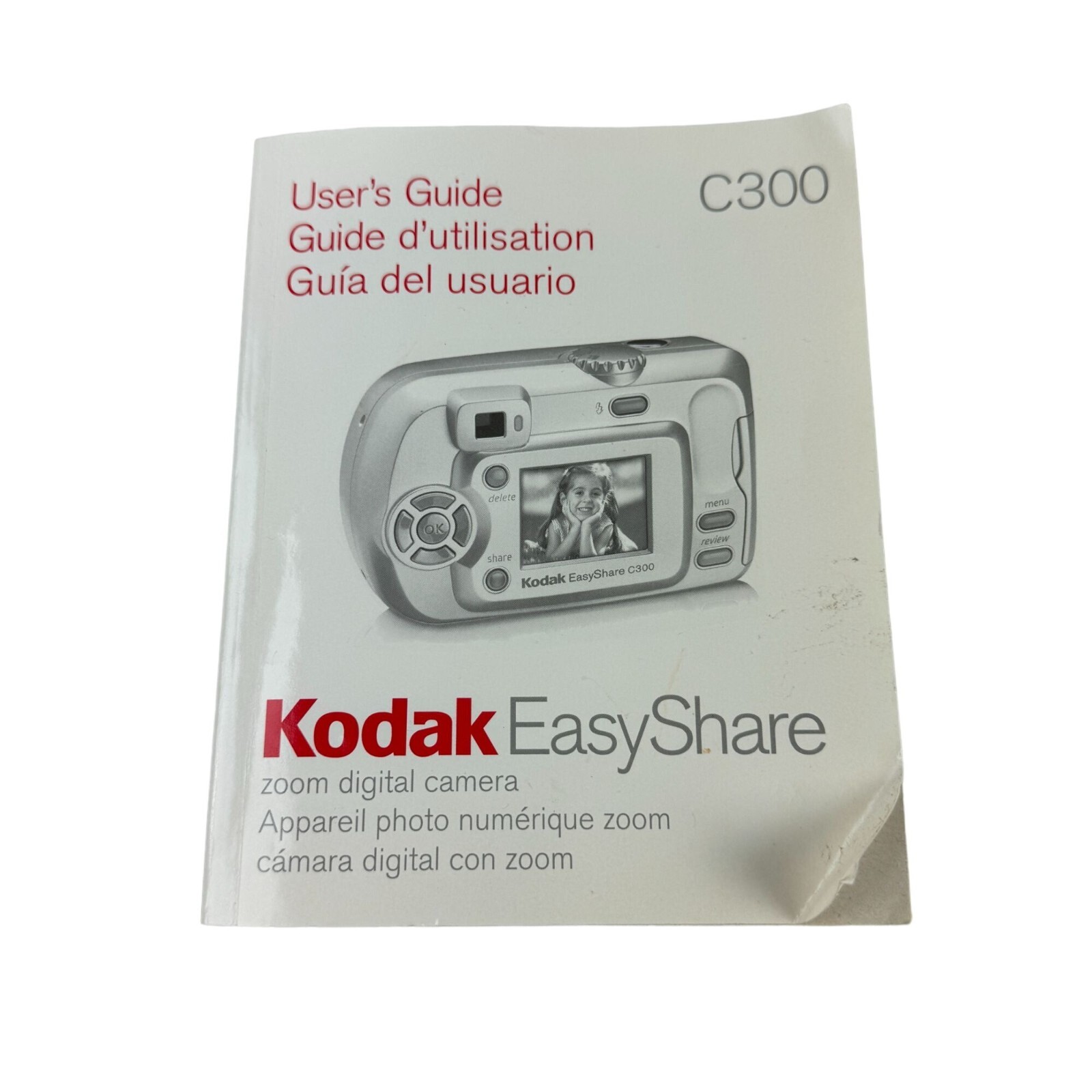 Kodak EasyShare C300 3.2MP Digital Camera - Silver for sale online | eBay
