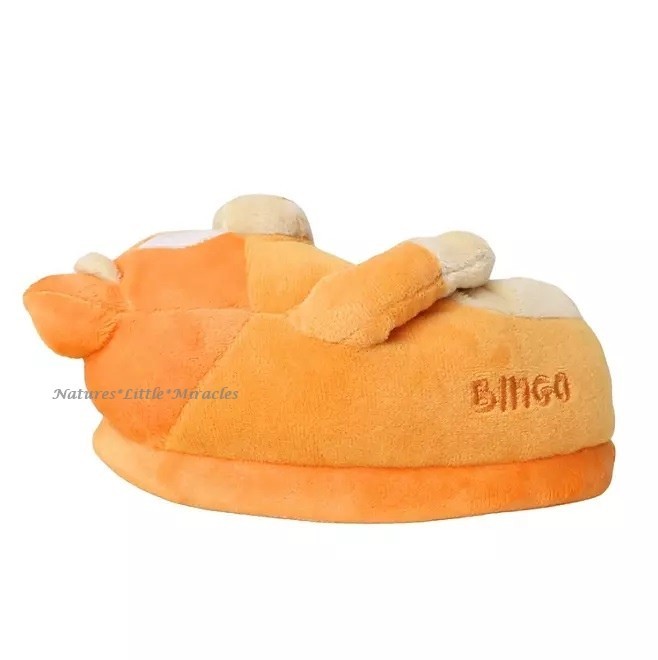 NWT Disney Slippers Bluey Bingo Boys Girls Toddler Size 5 - 13 Plush ...