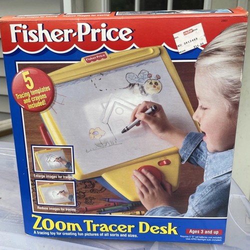 Vintage fisher price zoom tracer desk | eBay