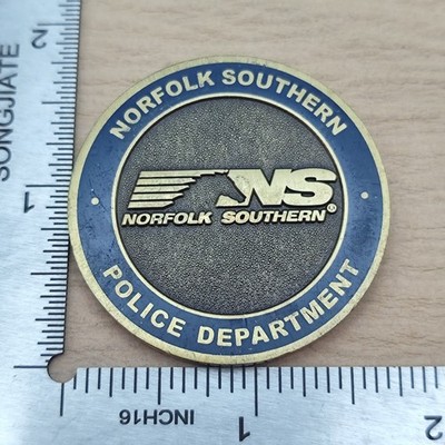 Norfolk Southern Police Department Challenge Coin | eBay