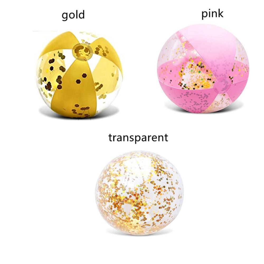 Sand Balls Confetti Beach Balls Inflatable Glitter Swimming Pool Beach ...