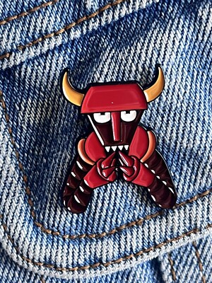 Futurama - Beelzebot / Robot Devil Funny Enamel Pin - Excellent ...