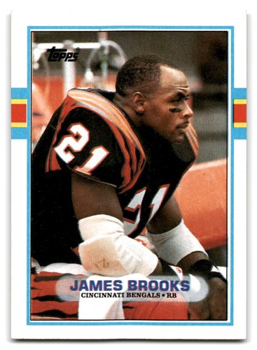 James Brooks 1989 Topps FOOTBALL #35 Cincinnati Bengals | eBay