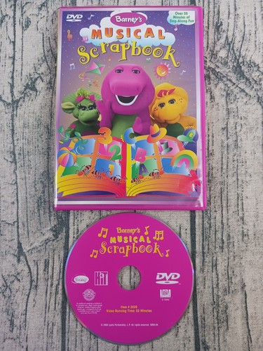 Barney - Barneys Musical Scrapbook (DVD, 2006) "I Love You" Pre-Owned ...