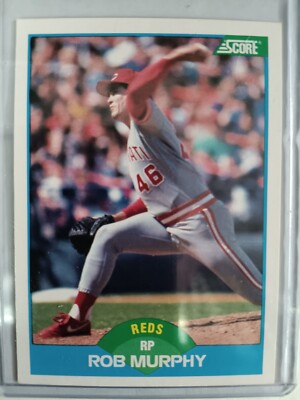 ROB MURPHY REDS 1989 SCORE BASEBALL CARD #141 | eBay