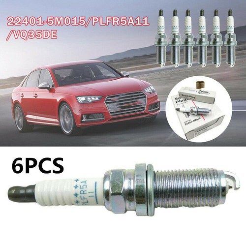 NEW 6PCS NGK Laser Platinum Spark Plugs For Nissan 22401-5M015 PLFR5A11 ...