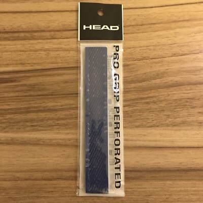 HEAD PRO GRIP PERFORATED Tennis Blue ~ Absorbs Shock & Perspiration ...