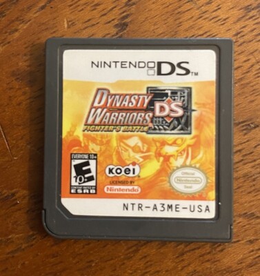 Dynasty Warriors Fighter's Battle DS Nintendo DS Cart Only Tested | eBay