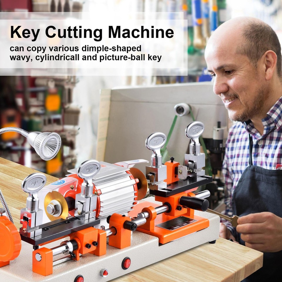 Two-sided Key Cutting duplicating Machine Cutter Car Key Copier ...