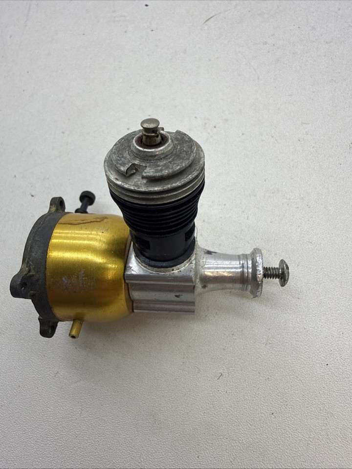 Vintage COX .049 049 Nitro CL FF Free Flight Model Airplane Engine M4 ...