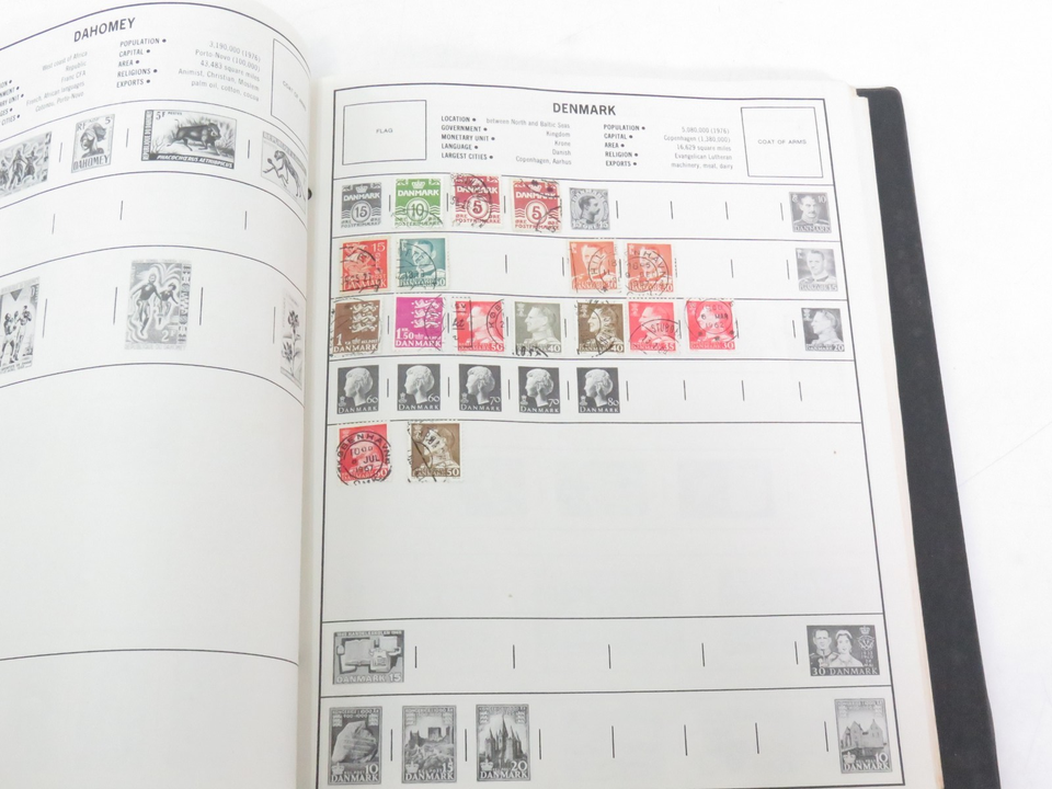 Scott Modern World Stamp Album With Stamps (S) | eBay