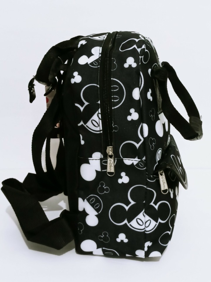 Disney Mickey Mouse 11" Backpack Purse All Over Print Carry All Bag 2 ...