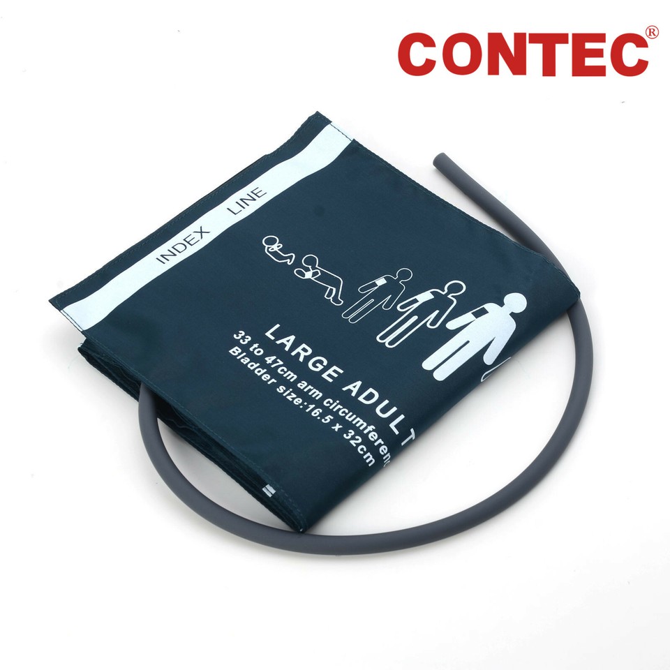 ECG cable NIBP cuff Spo2 Sensor TEMP Probe for CONTEC Patient Monitor ...