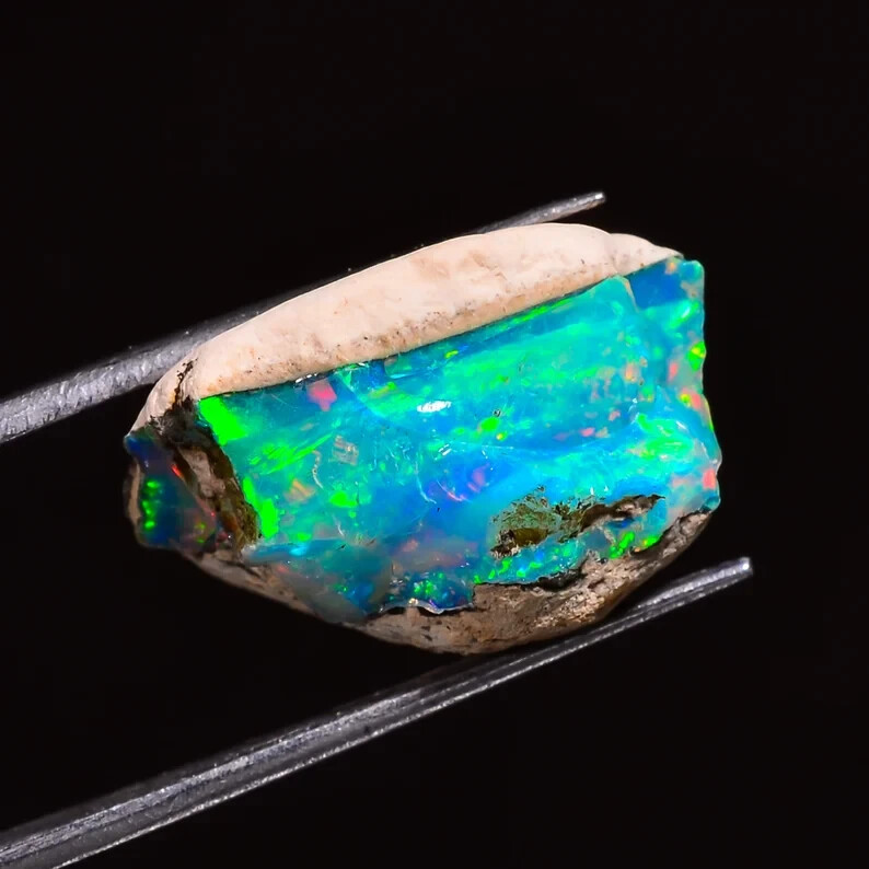 Opal Rough, Ethiopian Opal Raw, Crystal Opal Rough, Big Opal Rough, 12 ...