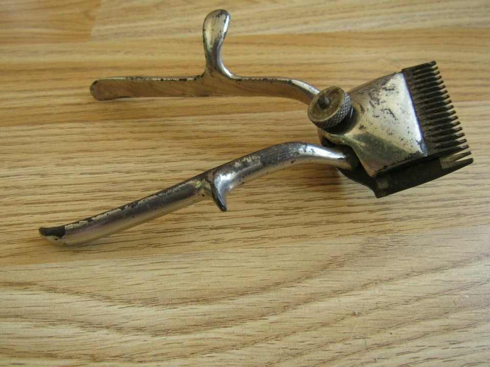 20s ANTIQUE VINTAGE BARBER'S HAIR BEARD CLIPPER TRIMMER CUTTER SEARS ...
