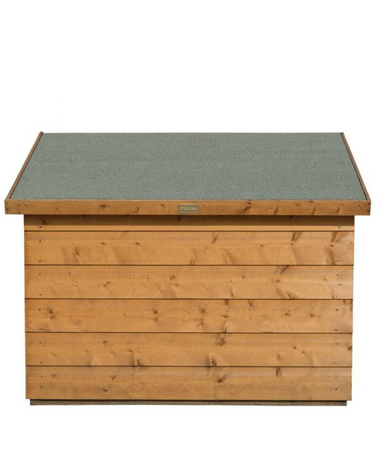 Large Wooden Garden Storage Unit Box Chest 460L Outdoor 10 Year ...