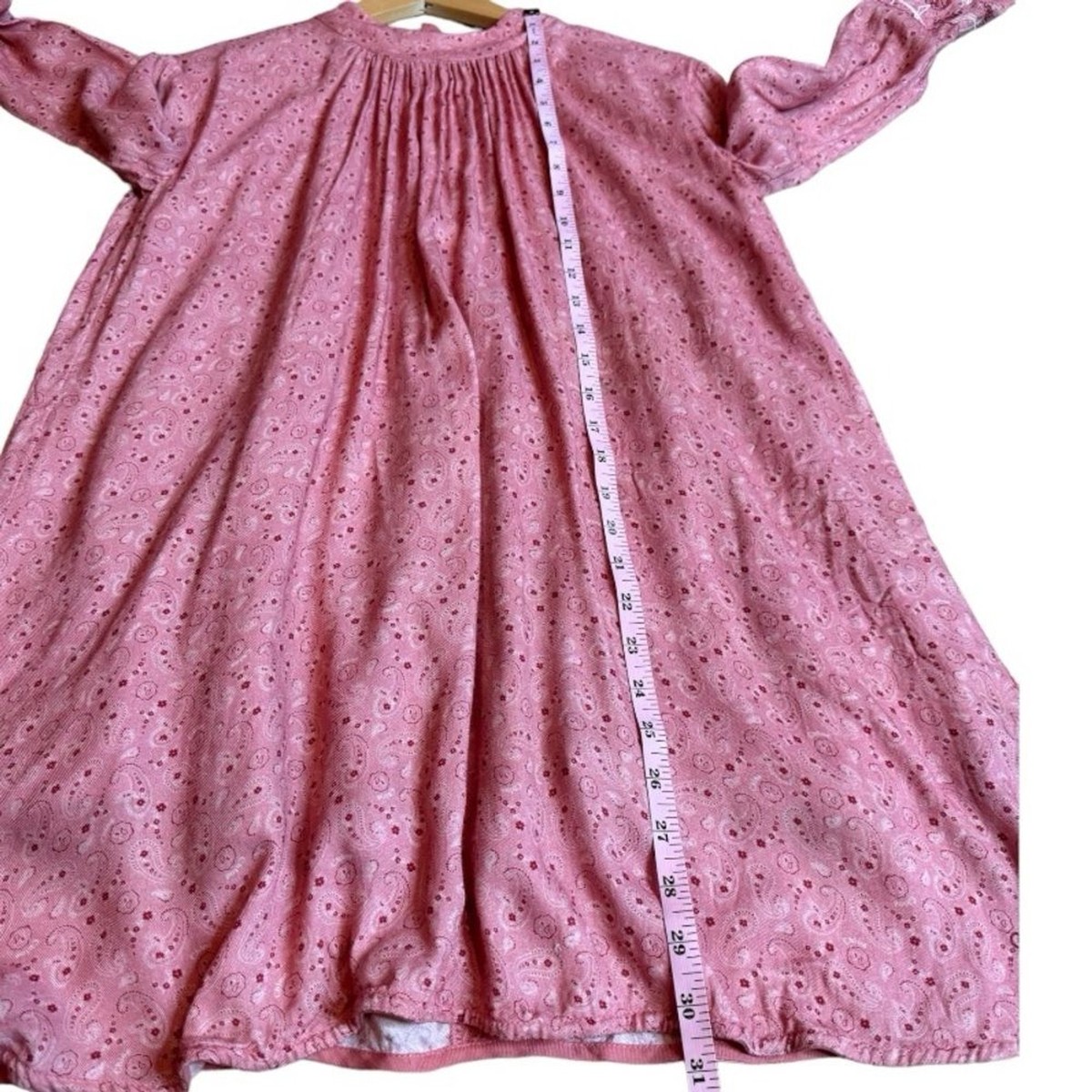 Chloe Kids Paisley Pattern Long Sleeve Shift Dress size 12 Chloe Kids Paisley Pattern Long Sleeve Shift Dress size 12