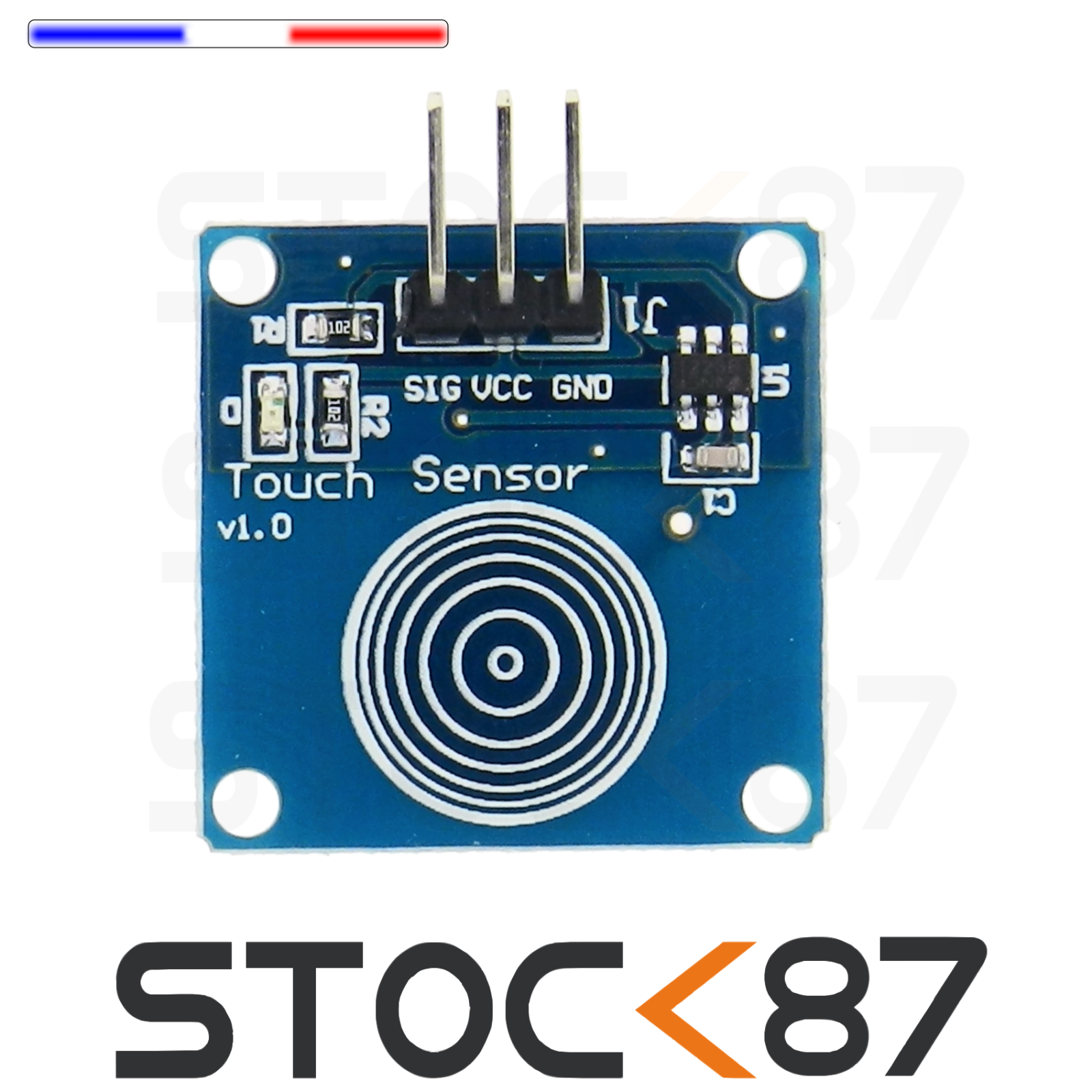 5281# 1 à 5pcs TTP223B module touche sensitive - Capacitive Touch ...