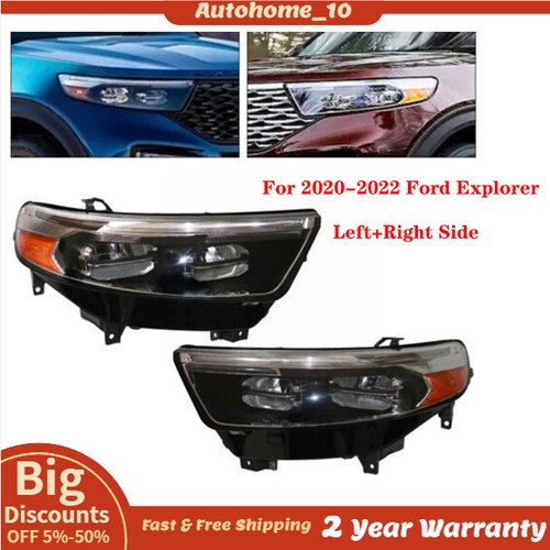 For 2020-2022 Ford Explorer Left+Right FULL LED Factory Headlights ...