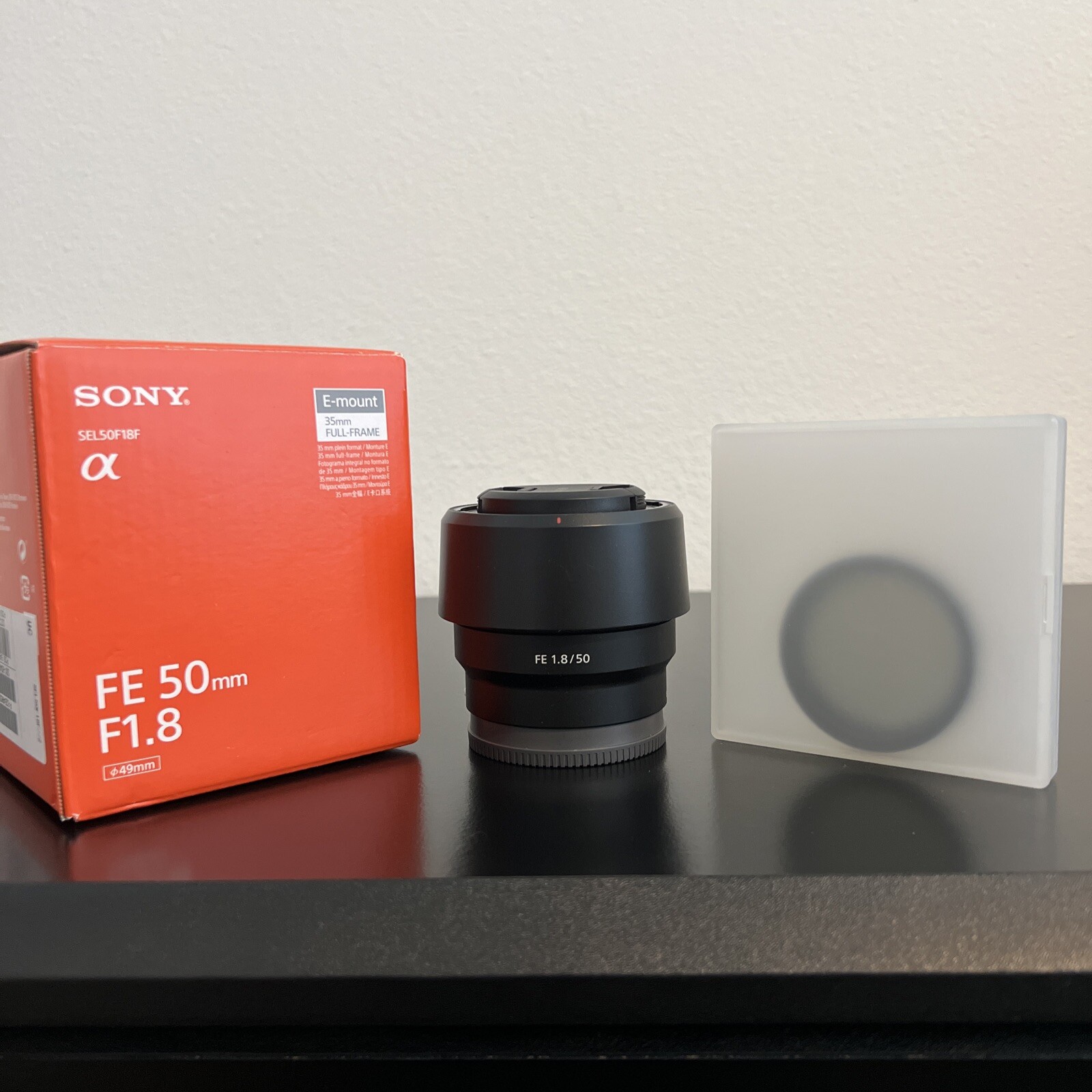 Sony 50mm f/1.8 Full Frame Lens SEL50F18F Prime Lens + K&F Concept ND ...
